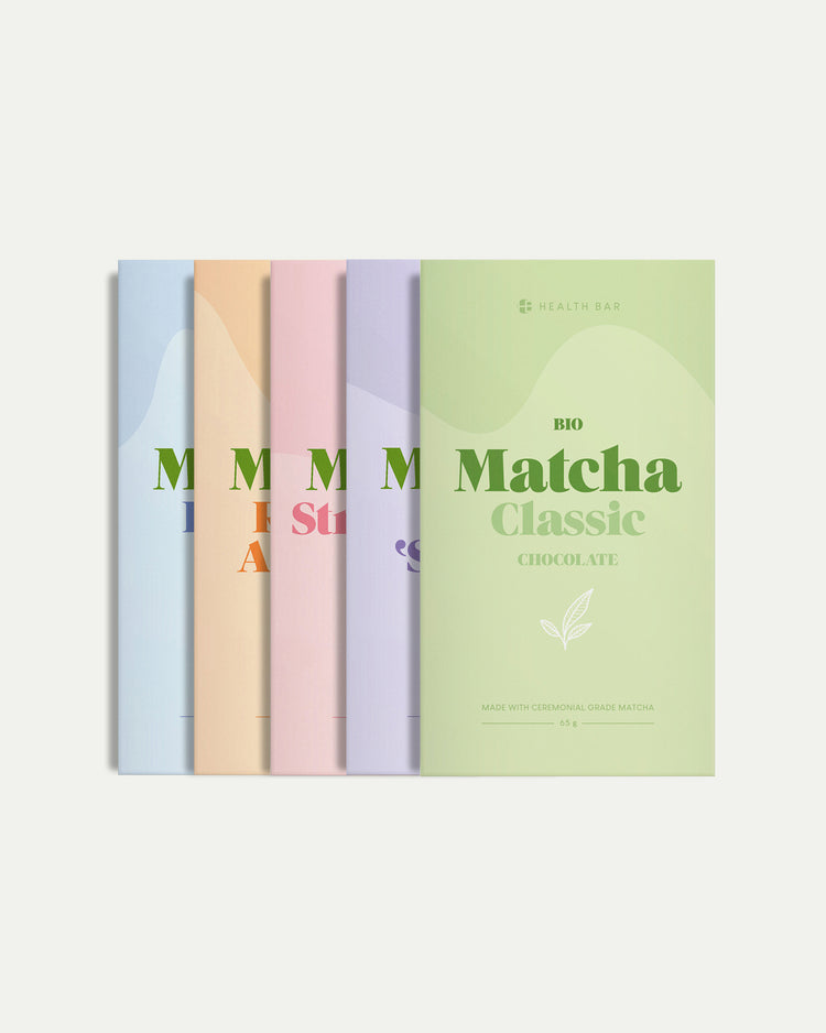 Matcha-Schokolade online kaufen – HEALTH BAR GmbH