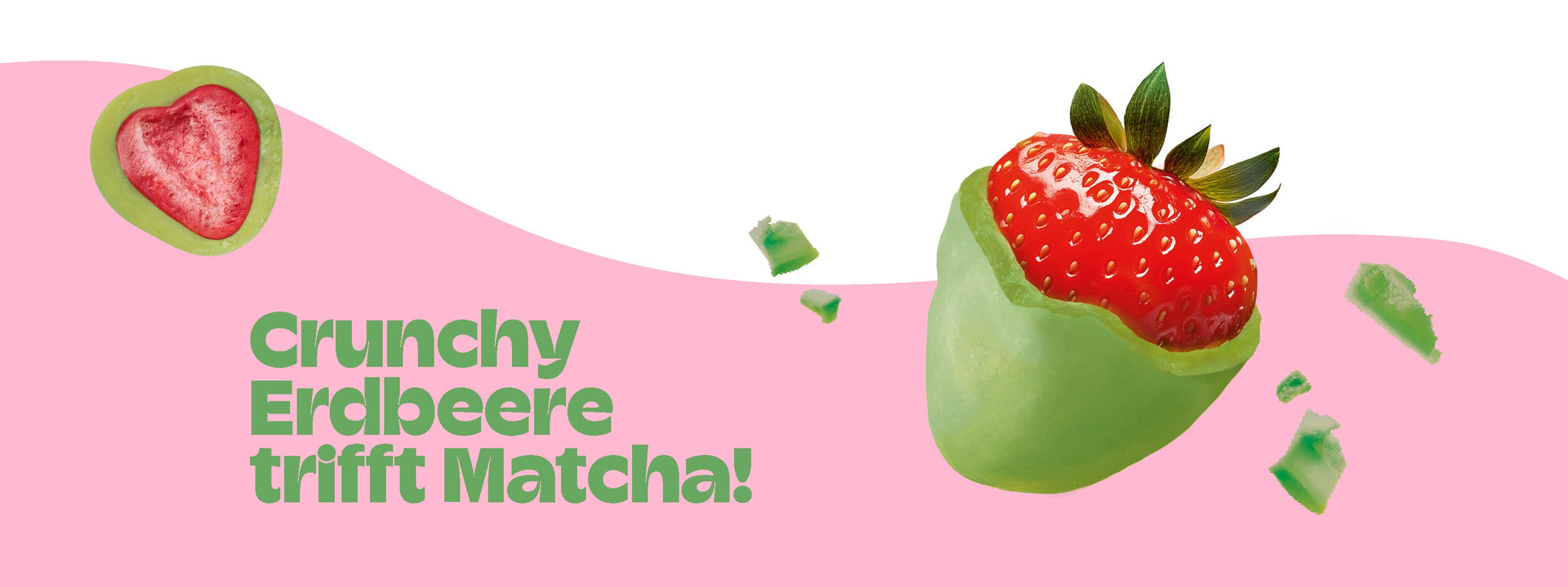 Nucao Matcha Strawberries – HEALTH BAR GmbH