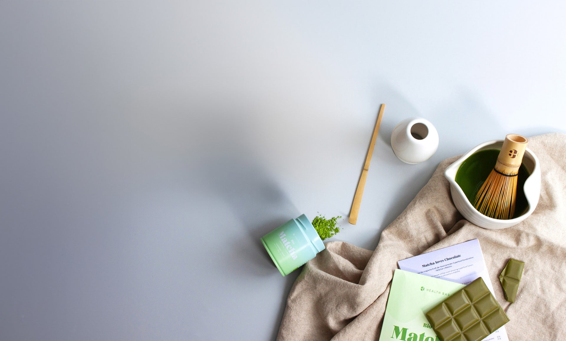 HEALTH BAR - Bio Matcha tea and all accessories for your Matcha latte ...