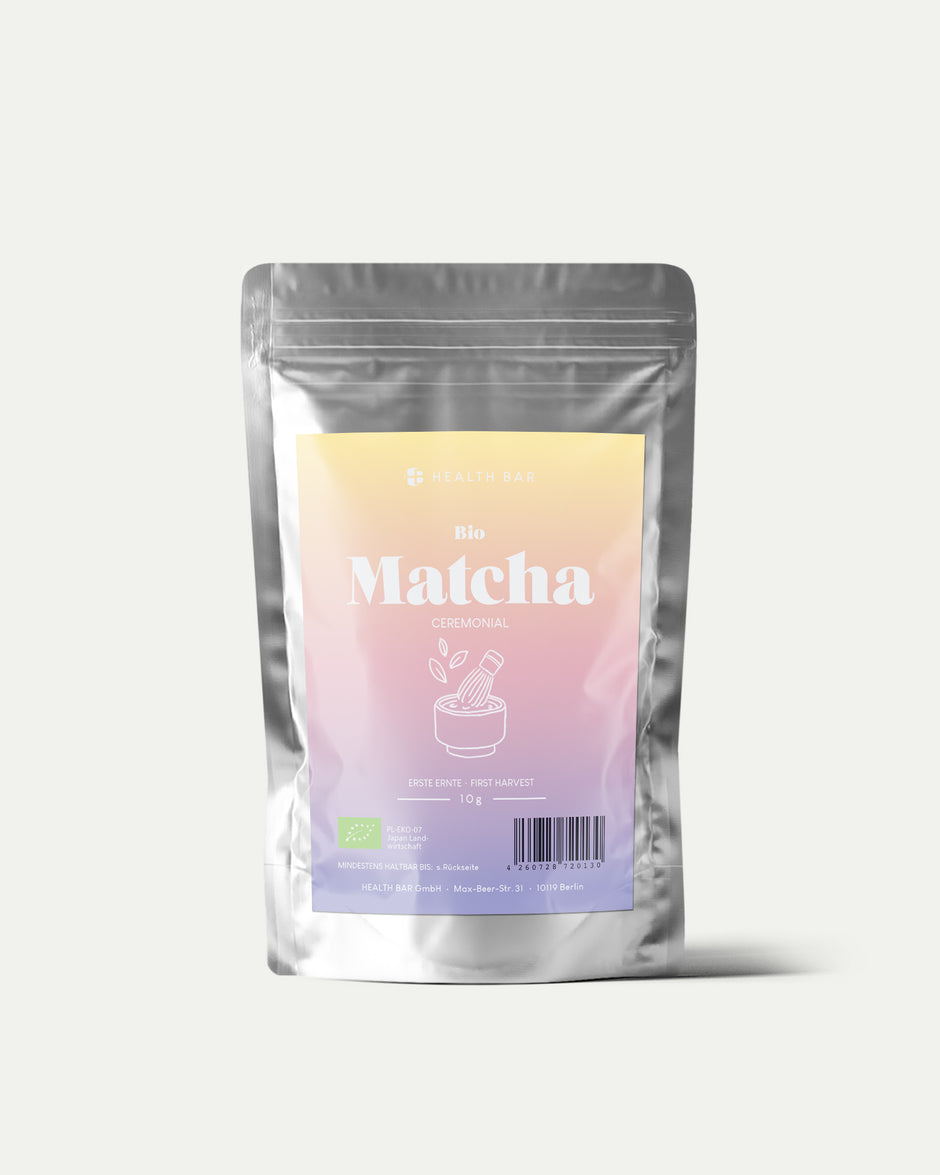 HEALTH BAR - Bio Matcha tea and all accessories for your Matcha latte ...