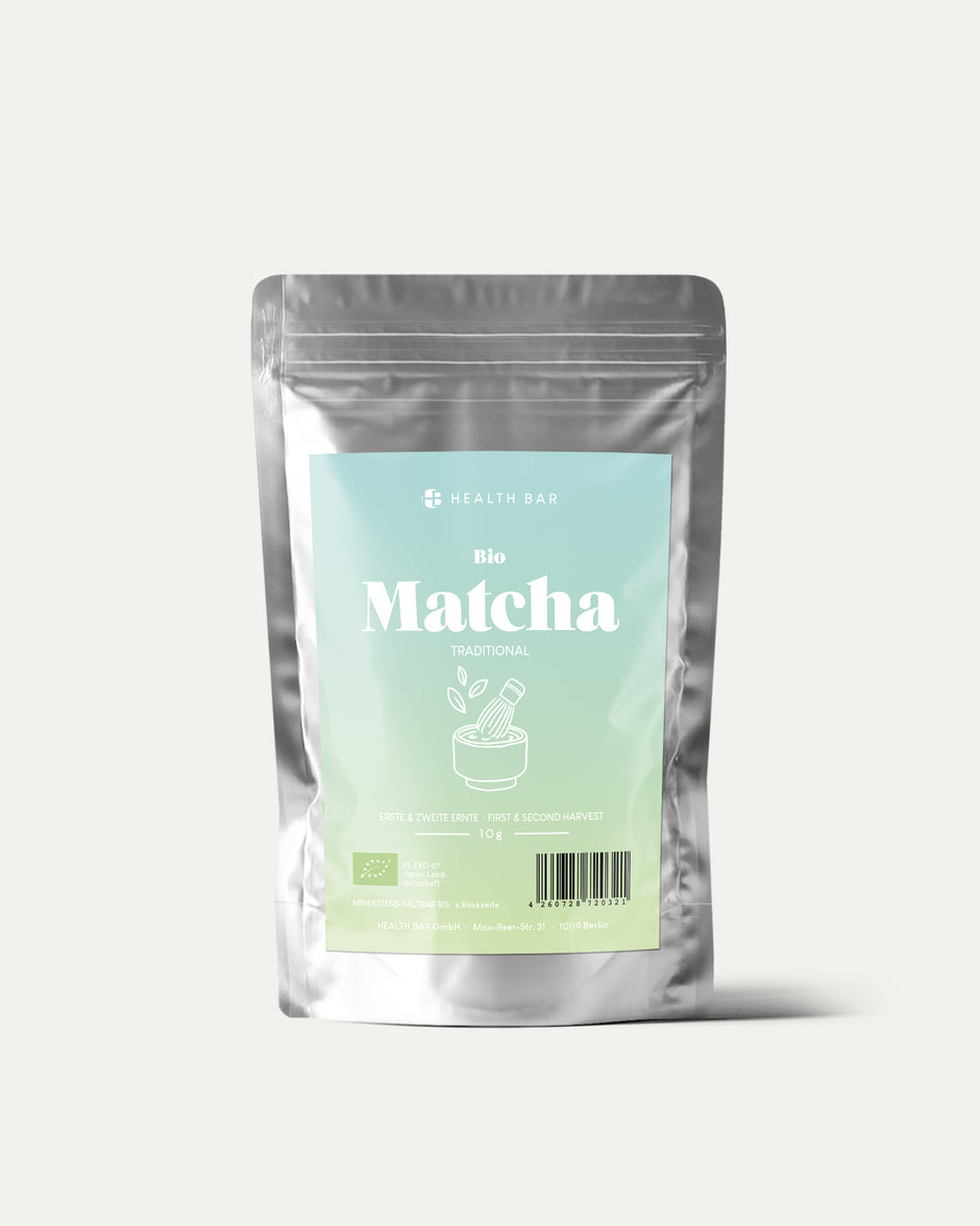 Bio-Matcha-Tee & Matcha-Pulver kaufen – HEALTH BAR GmbH